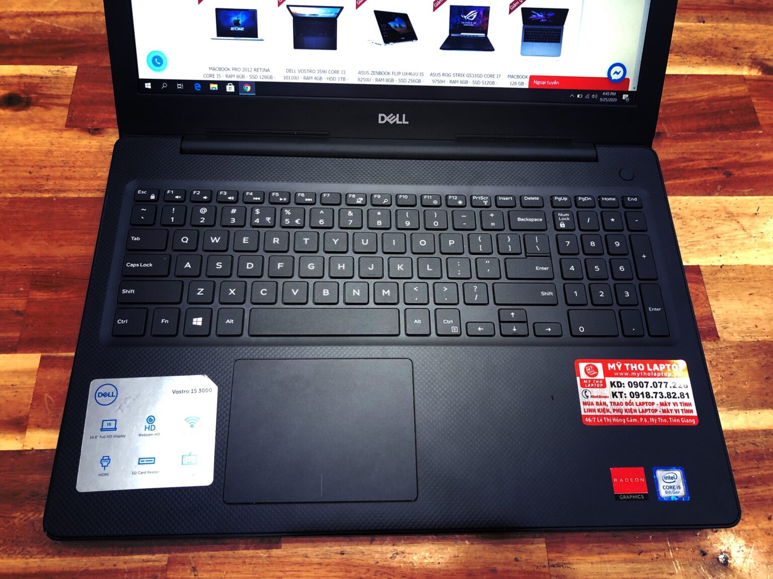 Dell Vostro 3580 Core i5 8265U - Ram 8GB - SSD 120GB - HDD 1TB - 15.6 ...