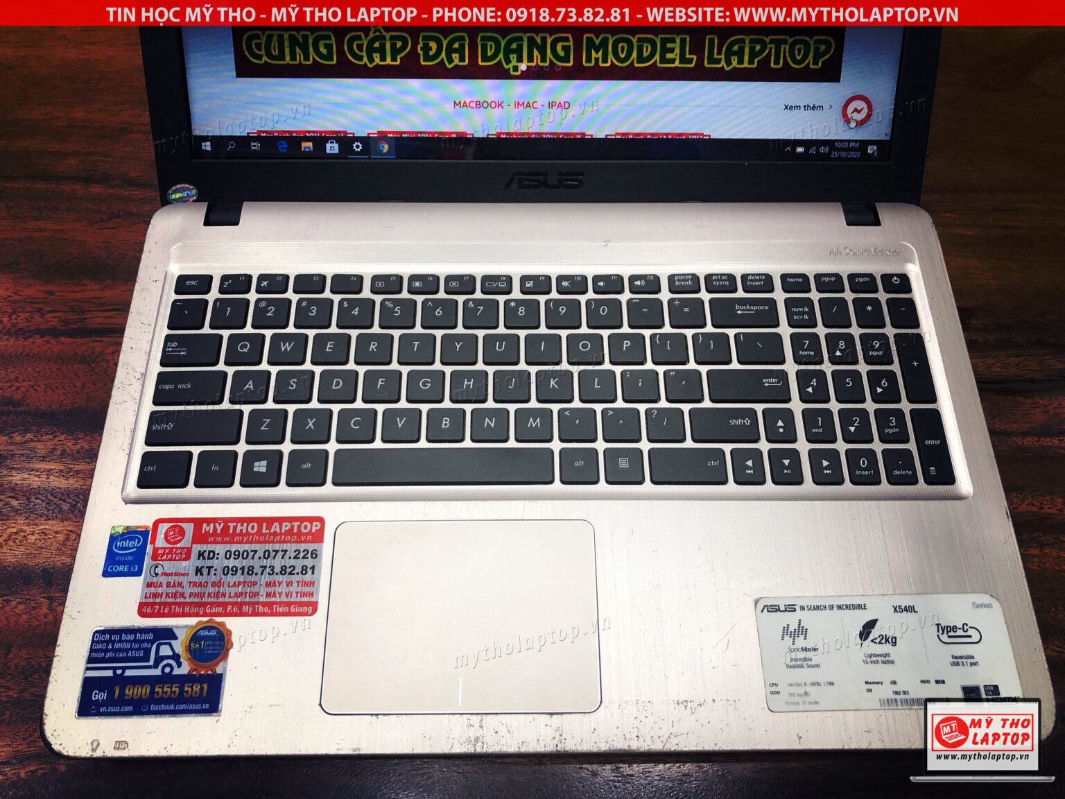 Asus X450LA Core i3 4005U - Ram 4GB - HDD 500GB - 15.6 inch » Mỹ Tho Laptop
