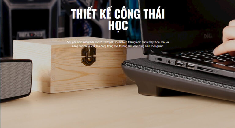 Đế tản nhiệt Laptop Cooler Master L2 » Mỹ Tho Laptop