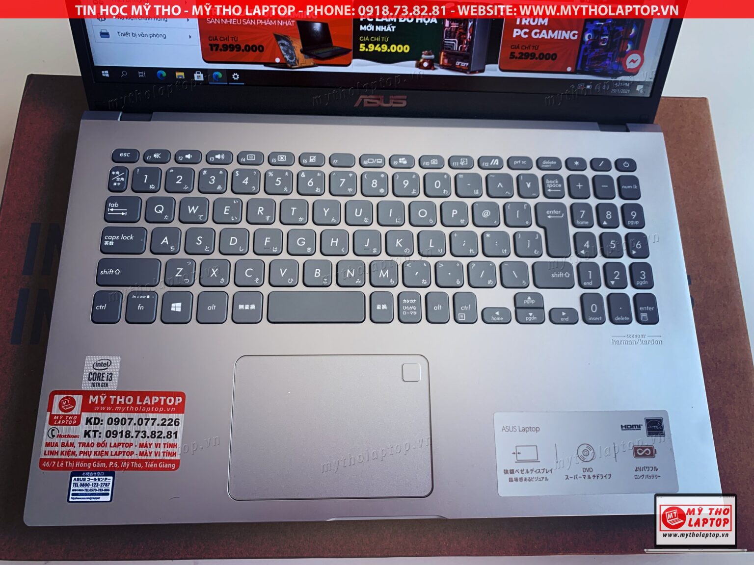 Asus X545FA Japan Core i3 10110U - Ram 8GB - SSD 512GB - 15.6 inch FHD ...