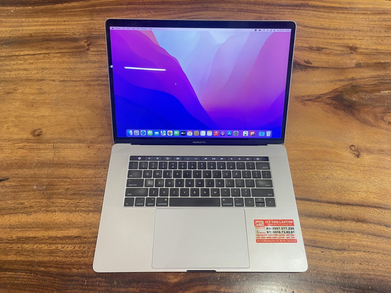 Macbook Pro Touch Bar 15 2017 Core i7 2.8Ghz - 16GB RAM - 256GB SSD ...
