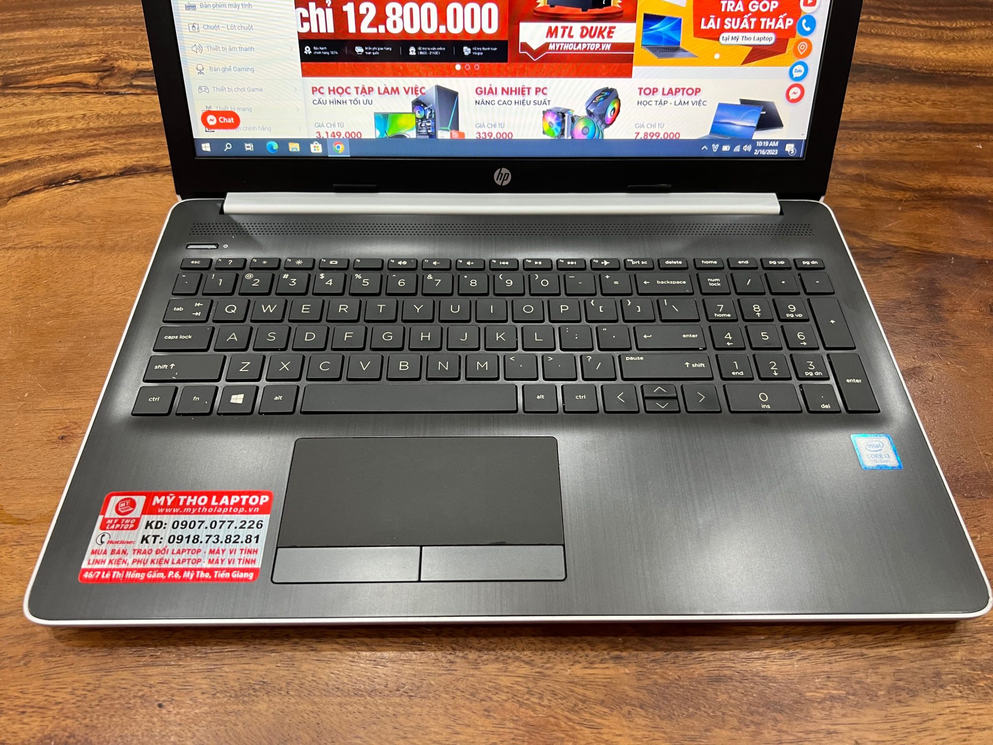 HP 15-da0xxx I3 7020U - Ram 8GB - SSD 120GB - 15.6 » Mỹ Tho Laptop